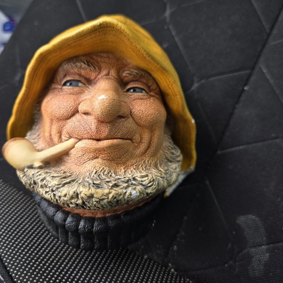 Art | Vintage Bossons Old Salt 1971 Fisherman Bust Statue Smoking Pipe ...